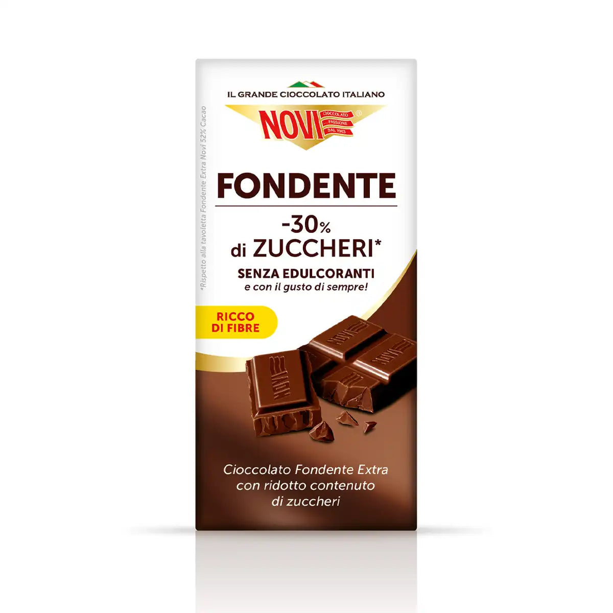 Novi Tavoletta Fondente -30% di zuccheri - 100g – Elah Dufour Novi e-Shop