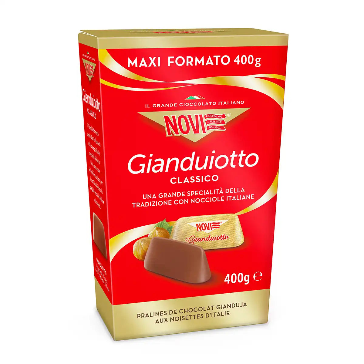 Maxi Astuccio Gianduiotto Classico 400g – Elah Dufour Novi e-Shop