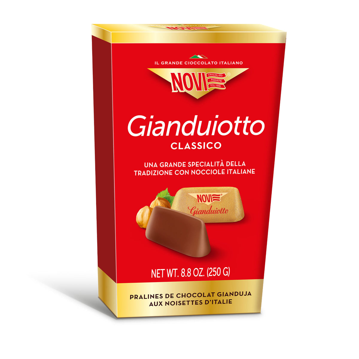 Astuccio Gianduiotto Classico 250g – Elah Dufour Novi e-Shop