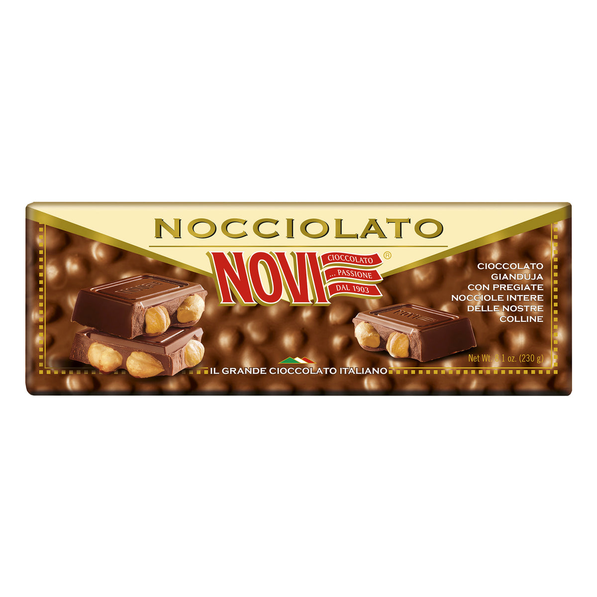 Novi Nocciolato al Gianduja 230g – Elah Dufour Novi e-Shop